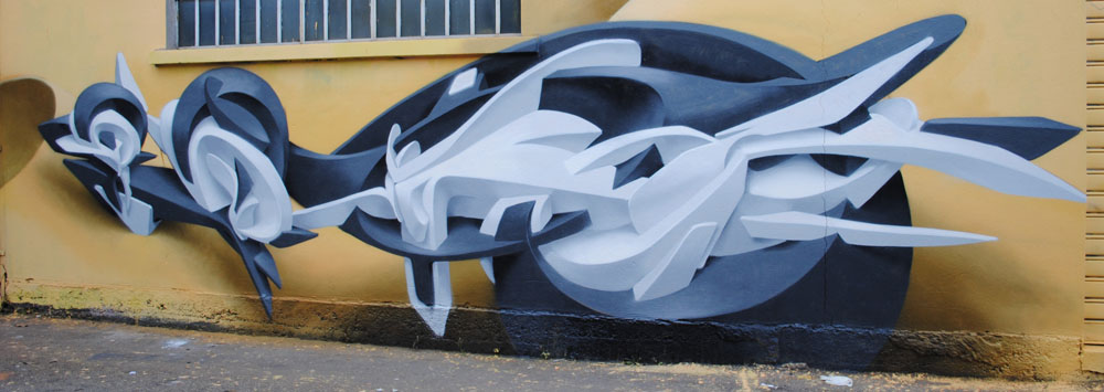 Los mejores graffitis en letras 3D