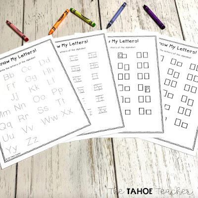 Simple Back to School Assessments for Kindergarten and 1st Grade | The ...