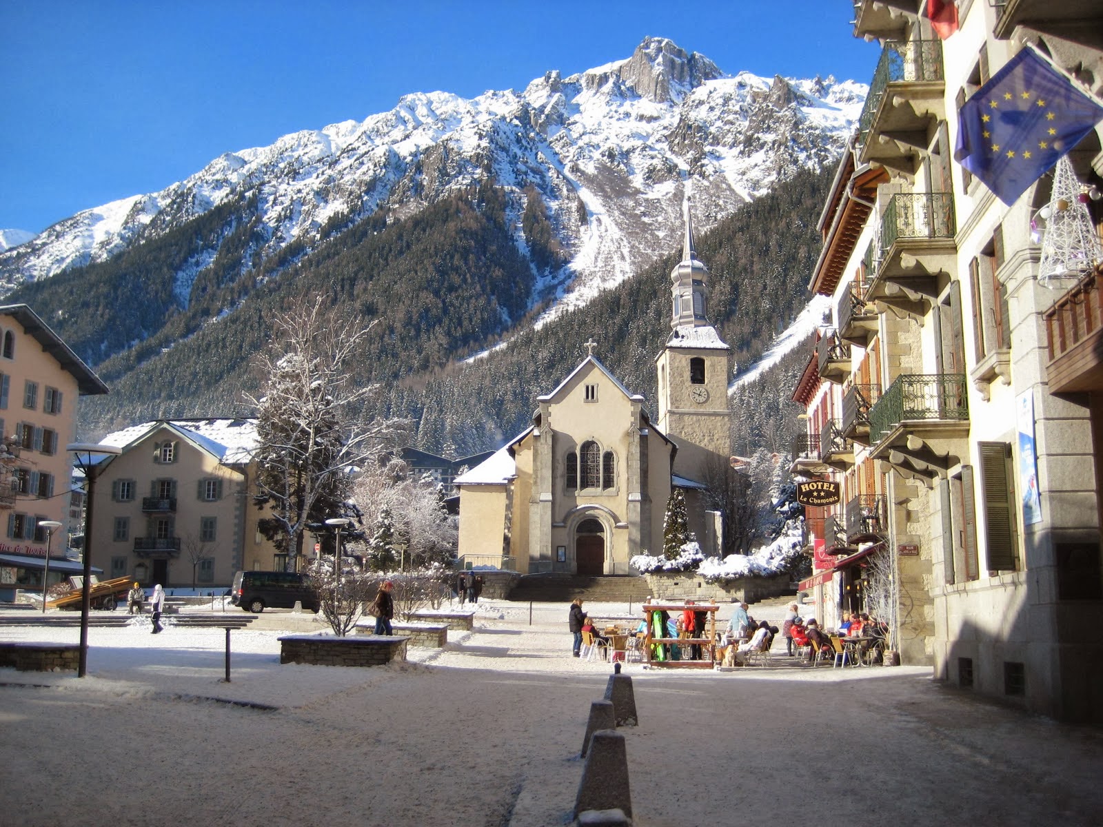 Pinceladas Actuales: Chamonix, A la Sombra del Mont Blanc