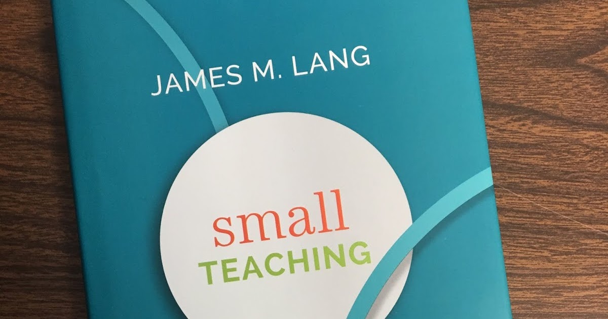 iTeach and iLearn: Learning Together: Small Teaching