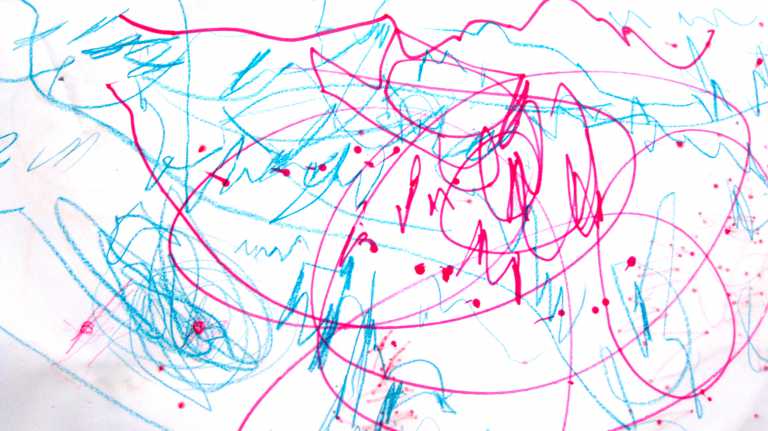 El aula Infantil de Silvia: Garabateo