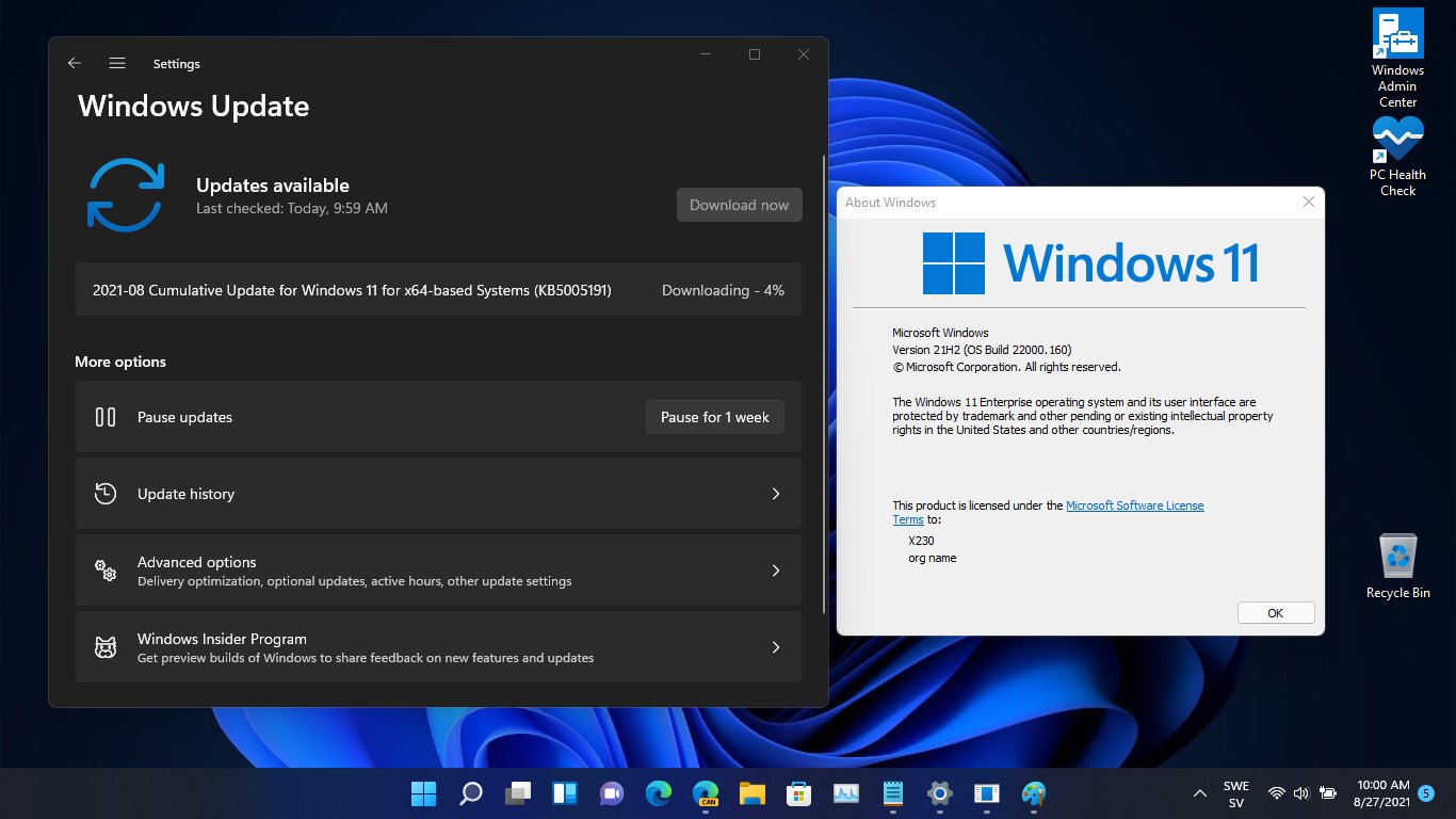 Windows 11 Build 22000.168 Tersedia Untuk Dev dan Beta Channel ...