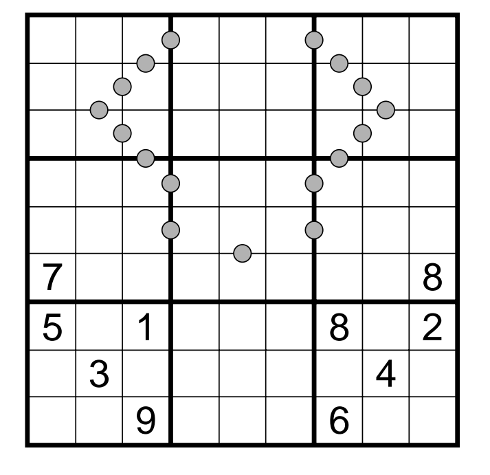 PUZZLE NO 102 Consecutive Pairs Sudoku PUZZLE NO 102 Consecutive Pairs Sudoku