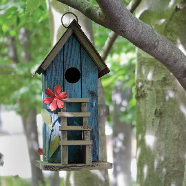 Bird In Everything Blue Birdhouse bird-in-everything-blue-birdhouse