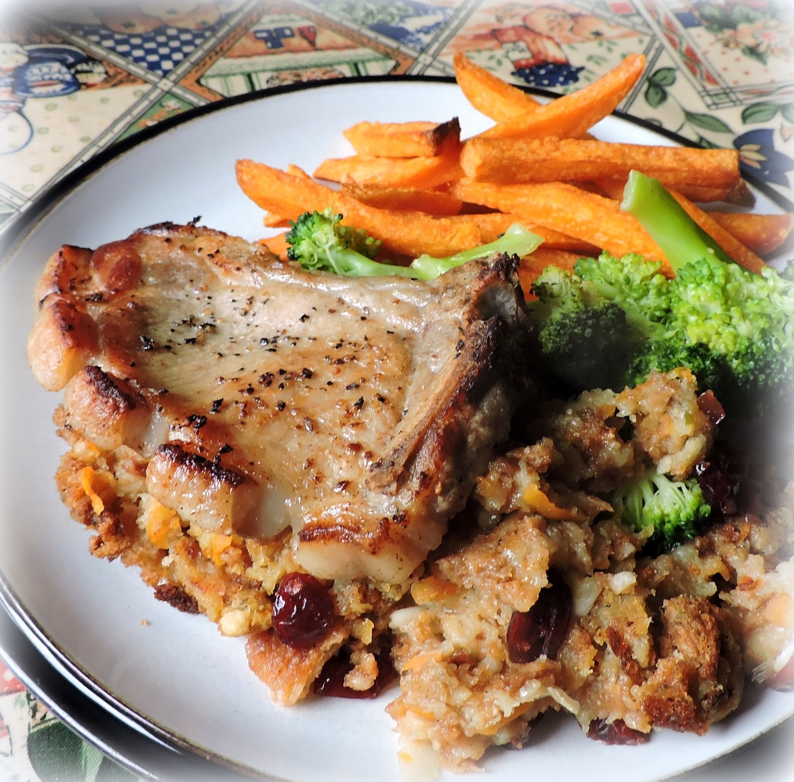 Pork Chops & Stuffing | The English Kitchen