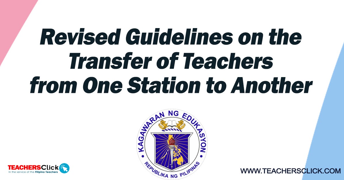 Revised Guidelines on the Transfer of Teachers from One Station to ...