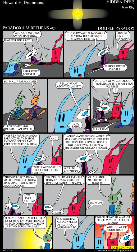 Paradoxium Returns: December 2011