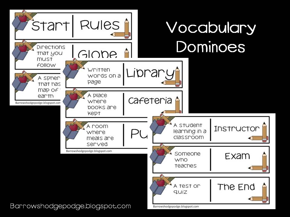 Barrow's Hodgepodge: Literacy Centers/Stations/Daily 5