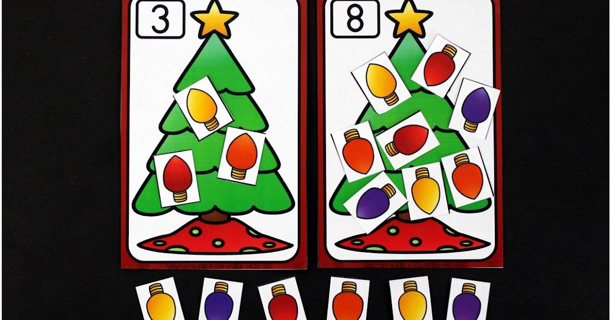 La clase de Vane: JUEGO DE NÚMEROS ÁRBOL DE NAVIDAD