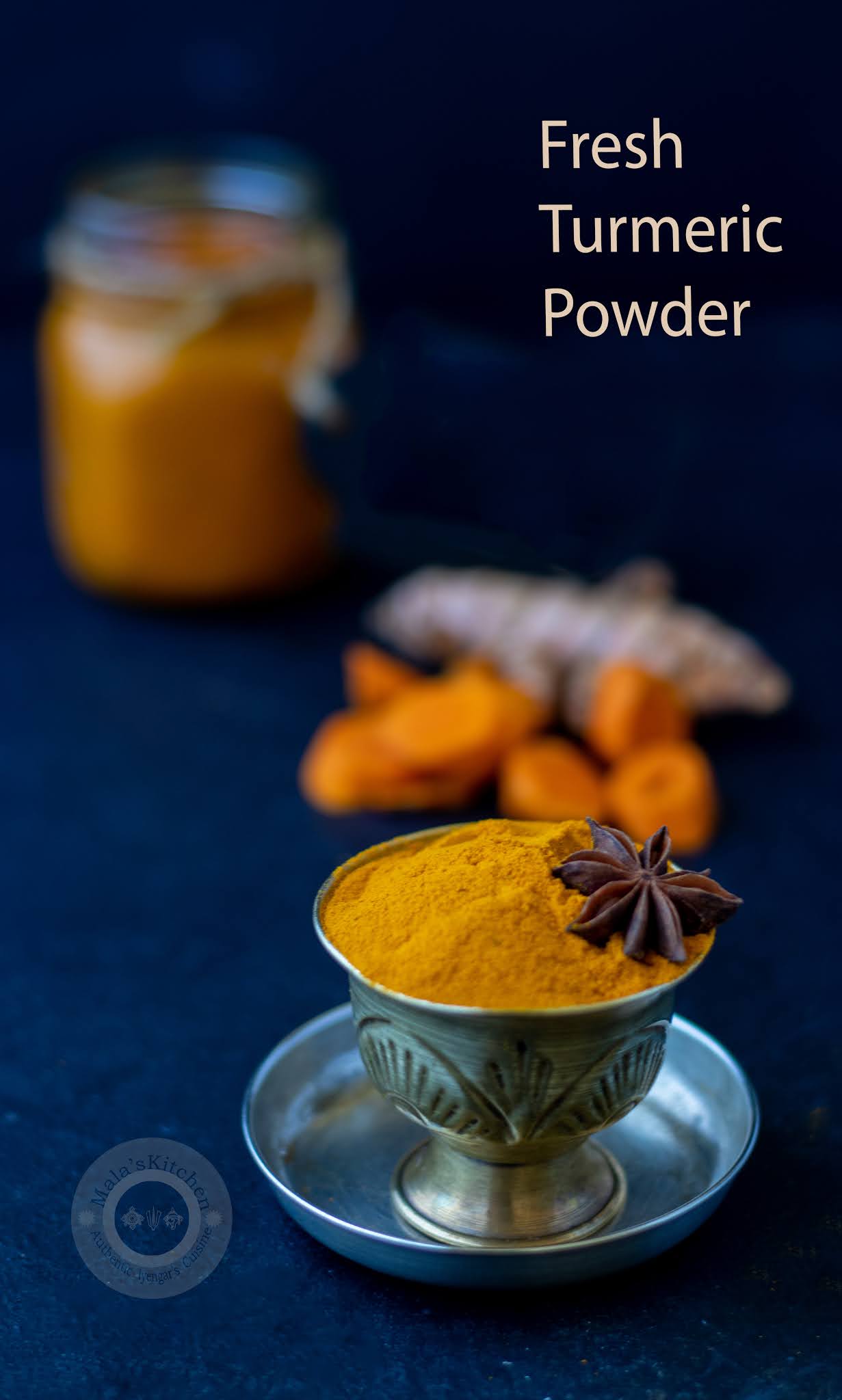 Turmeric Root Plain Paste | Fresh Turmeric Powder - Malas-Kitchen