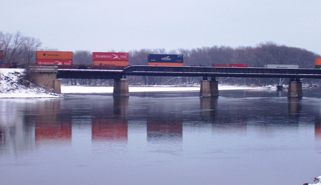 Industrial History: IAIS/Rock Island 1924 Bridge over Sylvan Slough ...