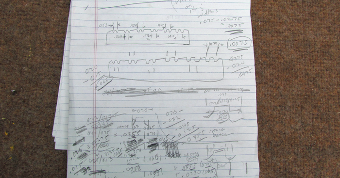 Custom Nut for Rickenbacker 12-String, Pt. 2 Crawls Backward (When Alarmed)