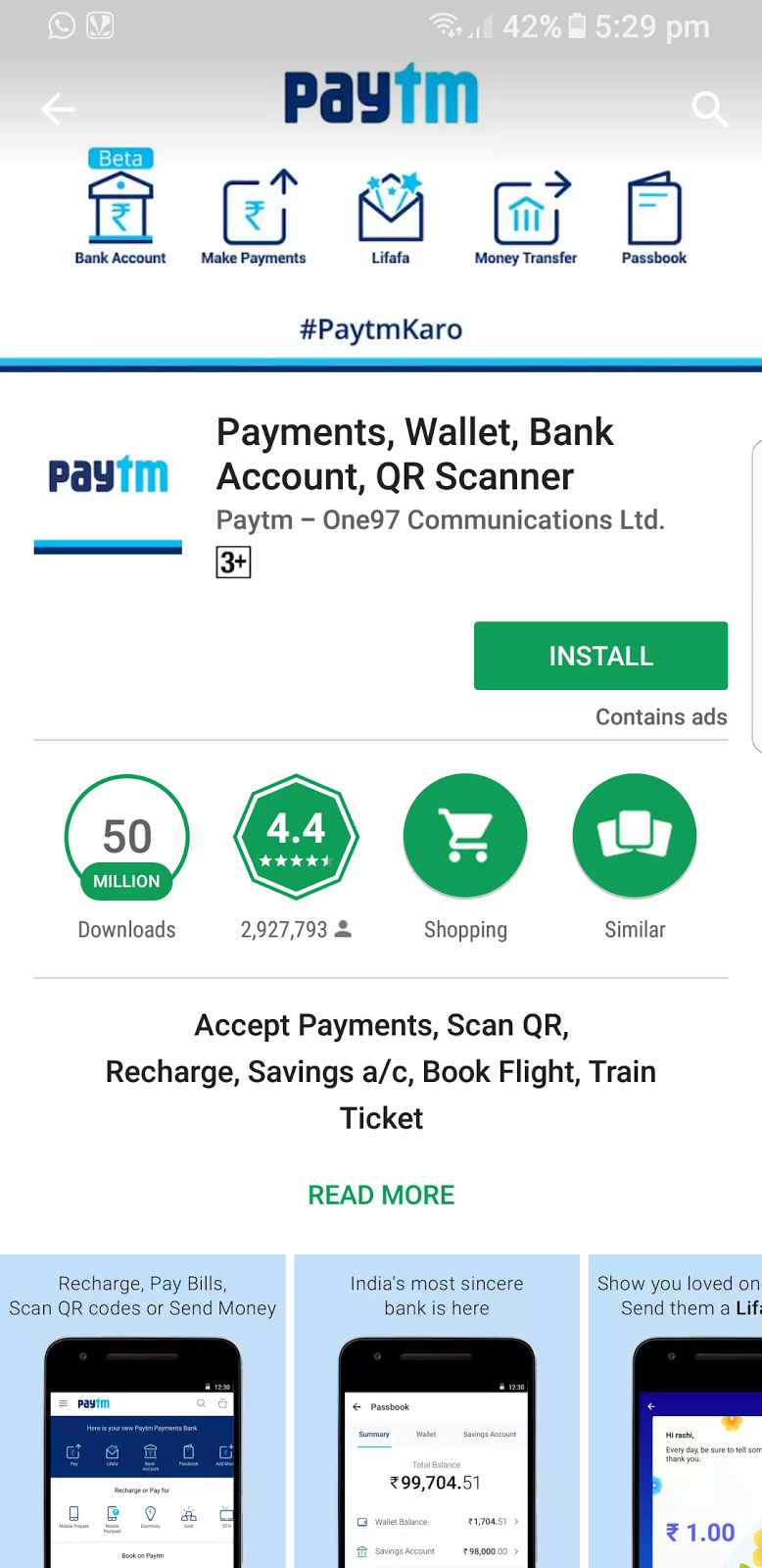 HOW TO USE PAYTM