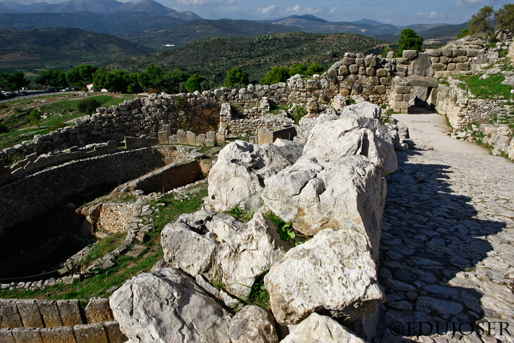 EDUJOSER: MURALLA CICLÓPEA DE MICENAS (Grecia)