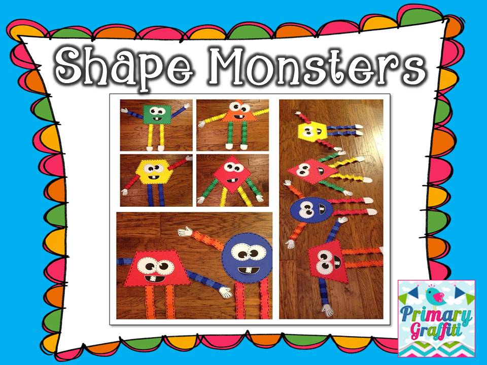 Mrs. Wheeler's First Grade Tidbits: Geometry Fun!