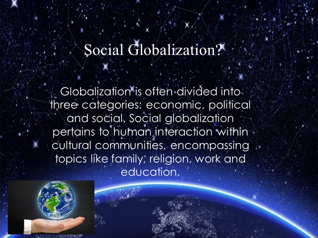 Social Globalisation ~ UniDiversity