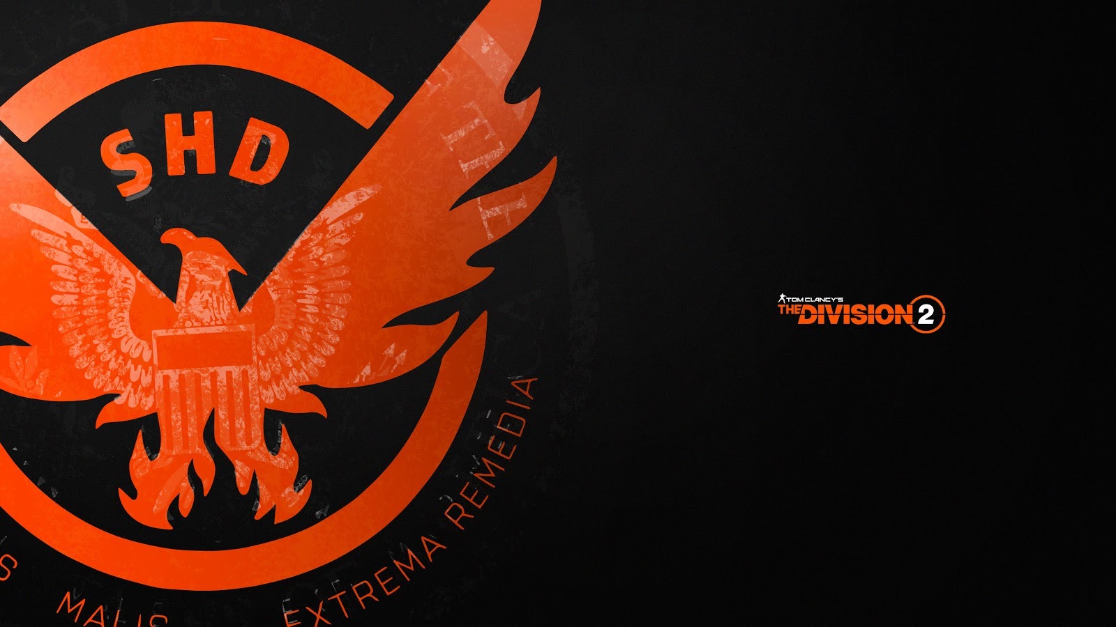 The Division 2, SHD, Logo, 4K, #31 Wallpaper PC Desktop