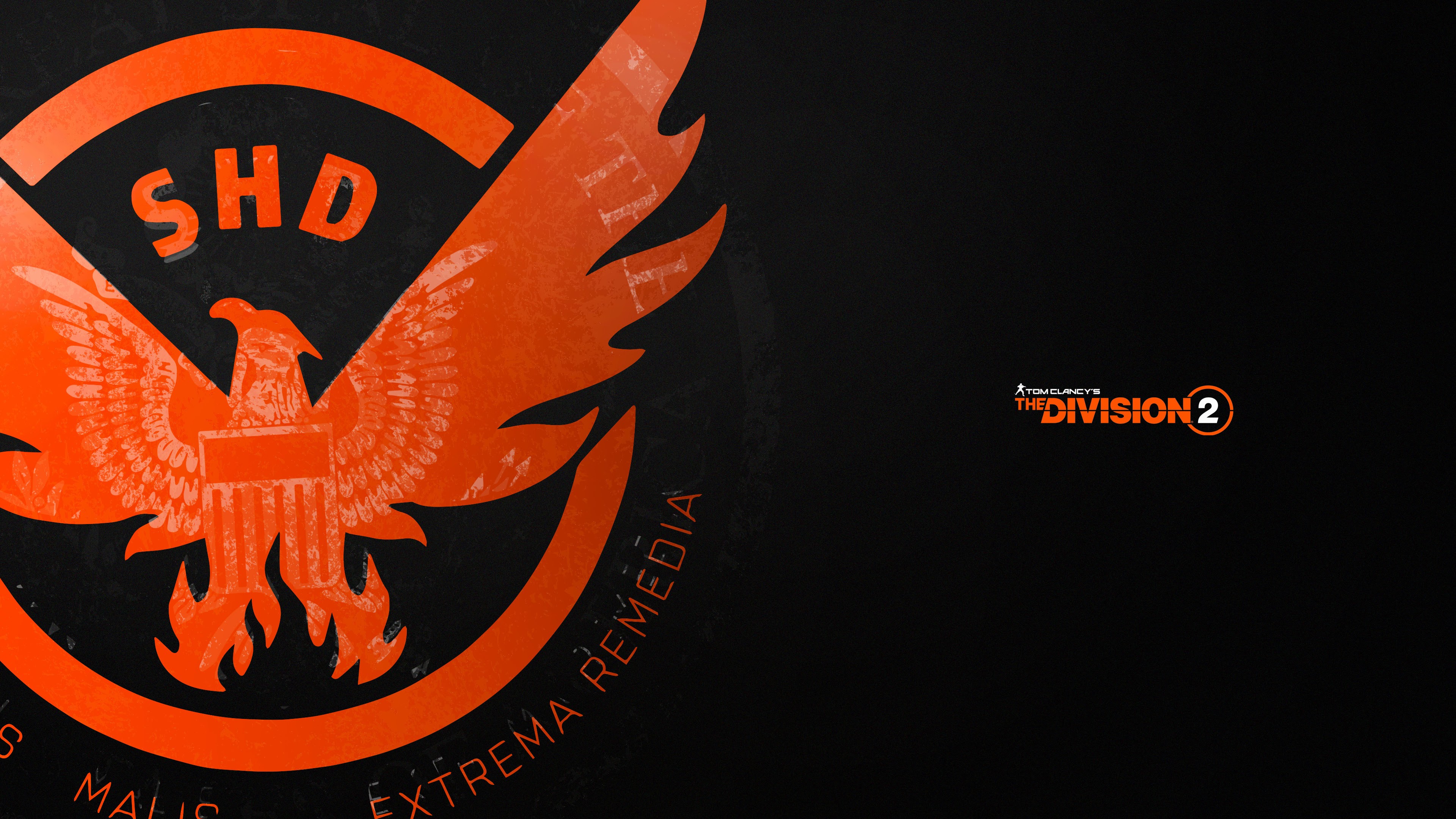 The Division 2, SHD, Logo, 4K, #31 Wallpaper PC Desktop