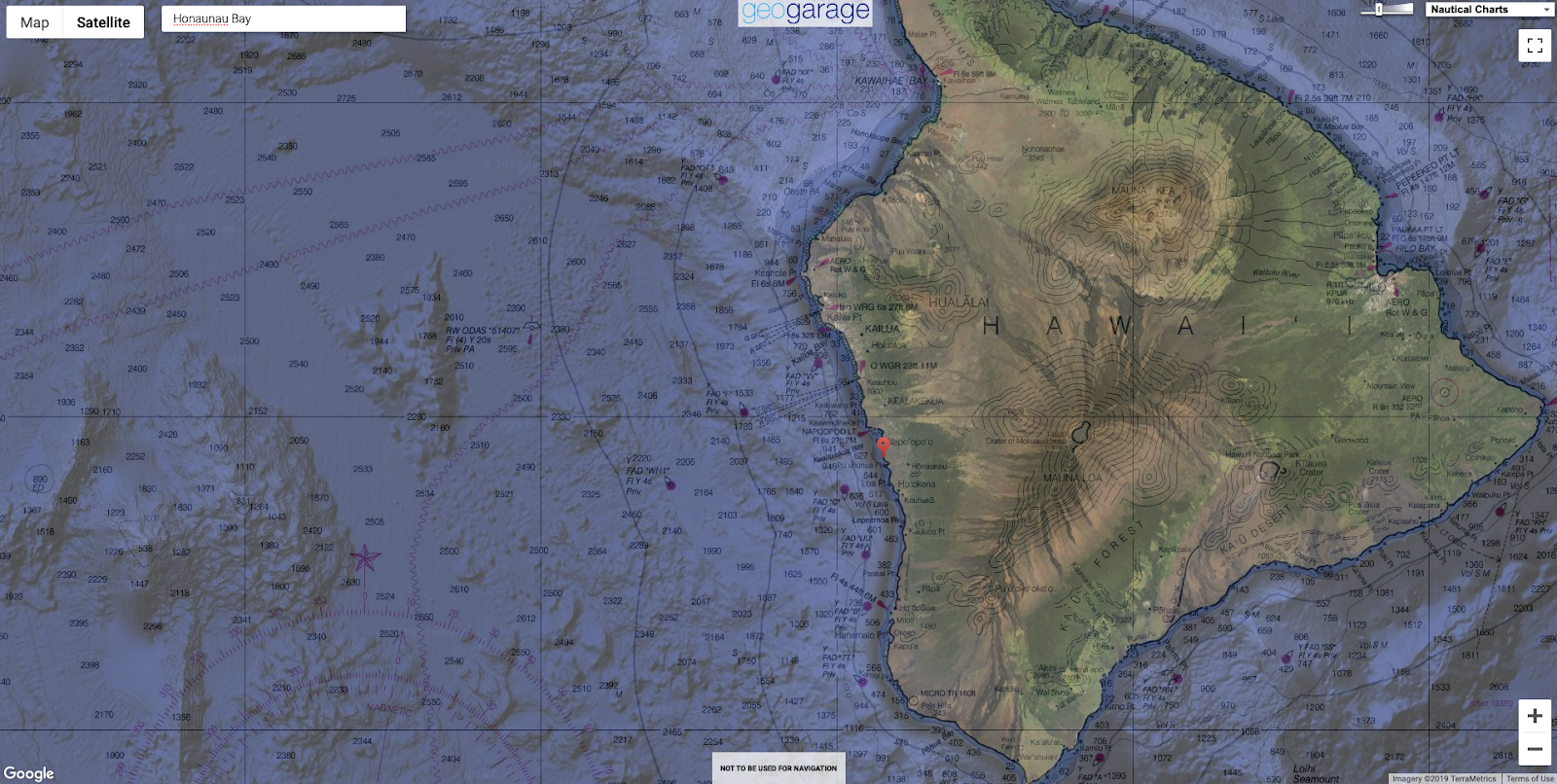 GeoGarage blog: To map a coral reef, peel back the seawater