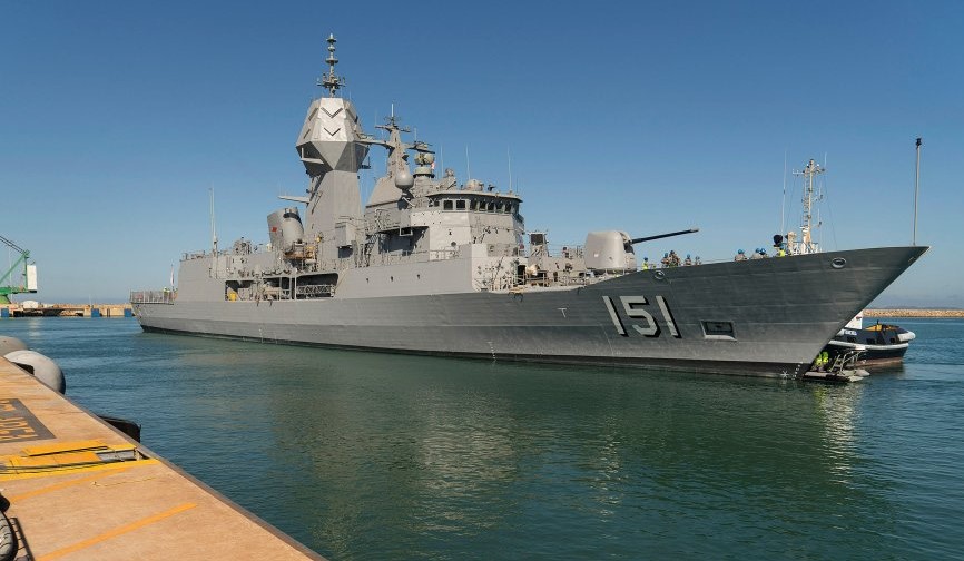 Military and Commercial Technology: RAN’s upgraded Anzac frigate HMAS ...