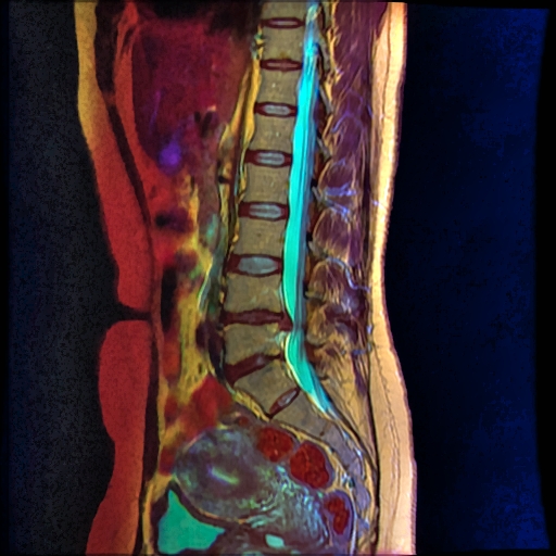 Nevit's blog: Color MRI of the Lumbar spine with extruded disc