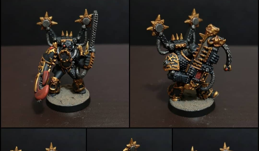 Crucium Giger's Miniatures Blog: Warhammer 40k: Black Legion Noise Marines