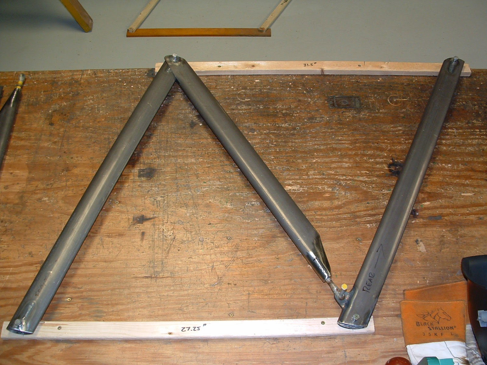 1928 Lincoln-Page LP-3 Restoration: Streamline Tubing and Cabane Struts