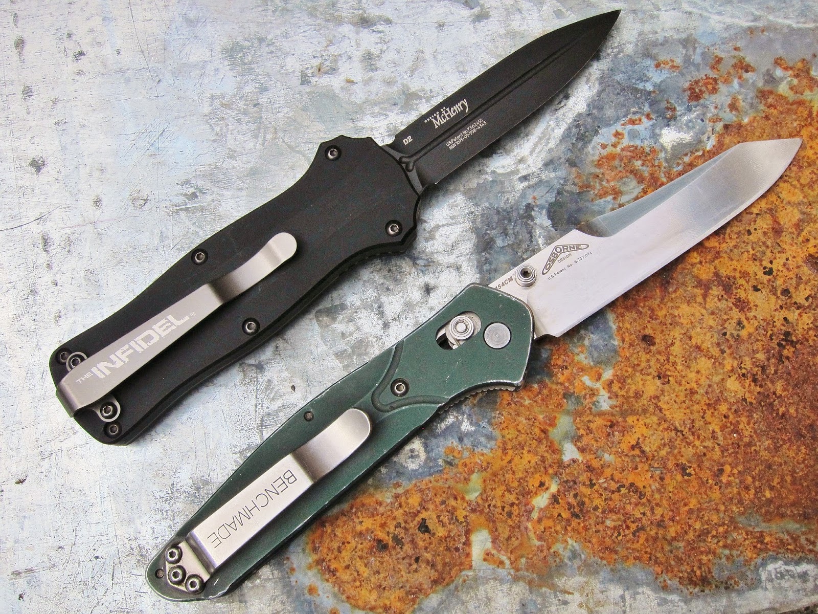 Red Crow Gear: Benchmade 940 Osborne and 3350 Mini-Infidel