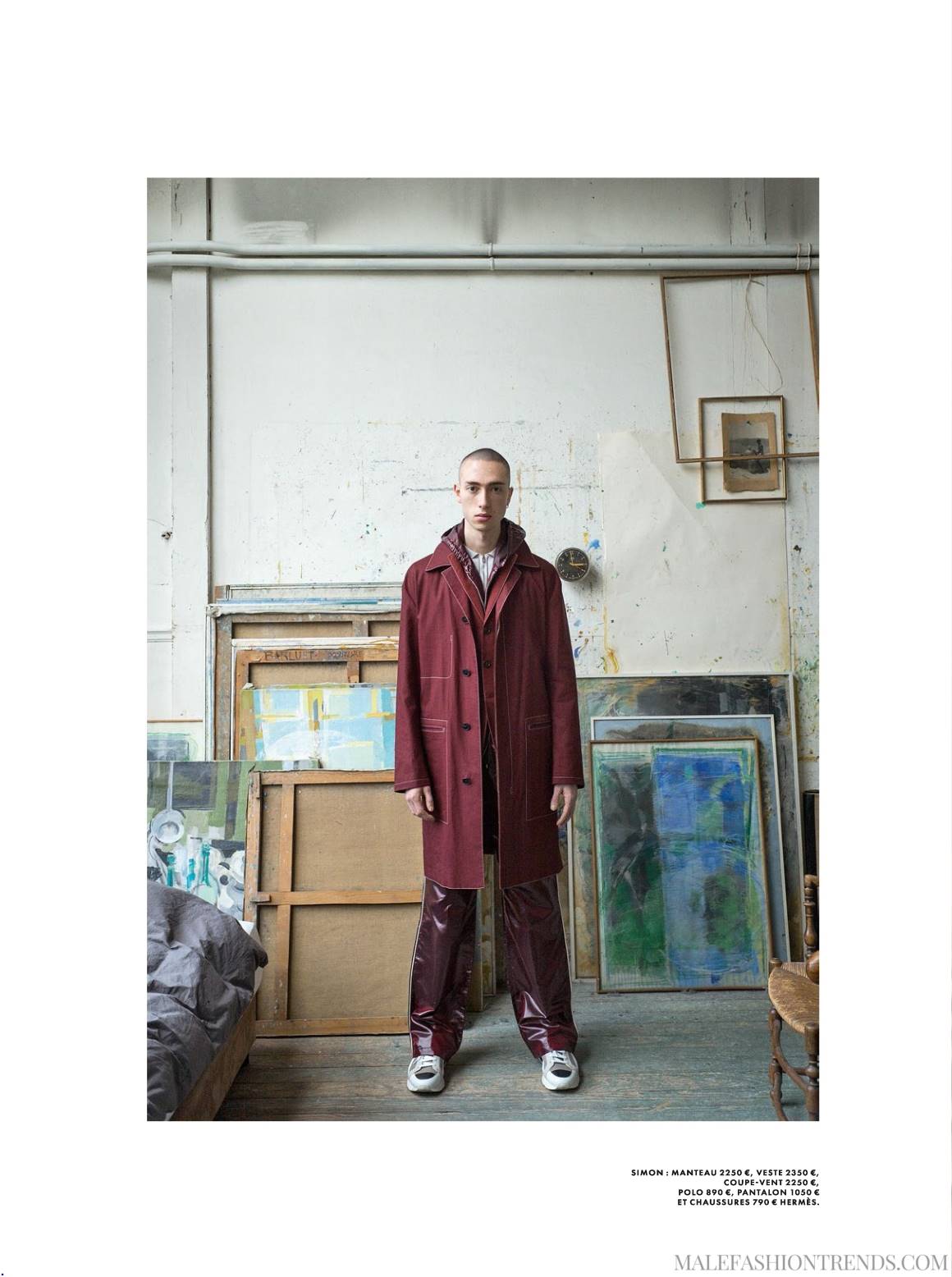 Eric Nehr retrata las mejores colecciones de la temporada para GQ Francia