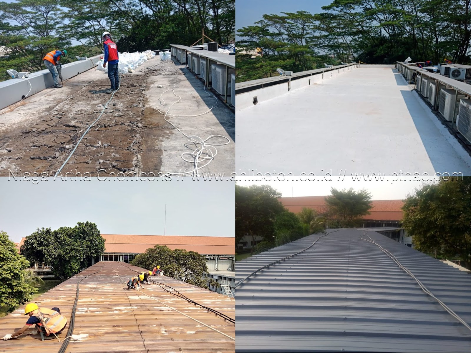 PT. Niaga Artha Chemcons: Harga Perbaikan Bocor dan Waterproofing Atap ...