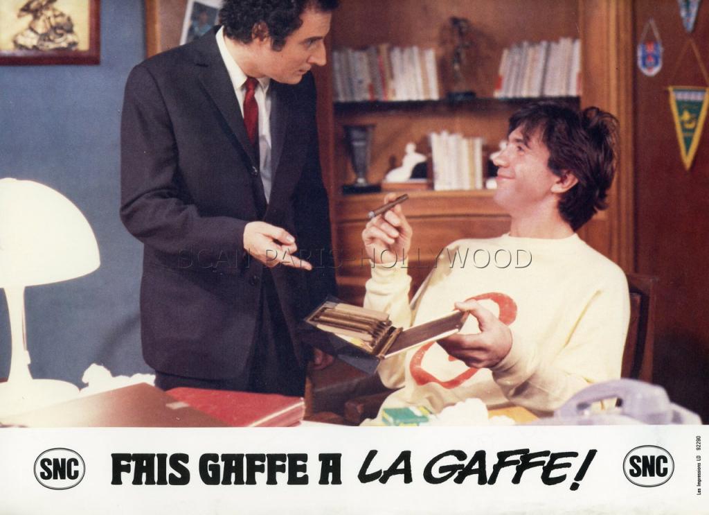 LE PLEIN DE SUPER: le film Fais gaffe à la gaffe - 1981 - les photos