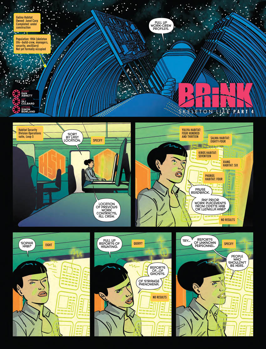 BLIMEY! The Blog of British Comics: Defoe returns in next week's 2000AD