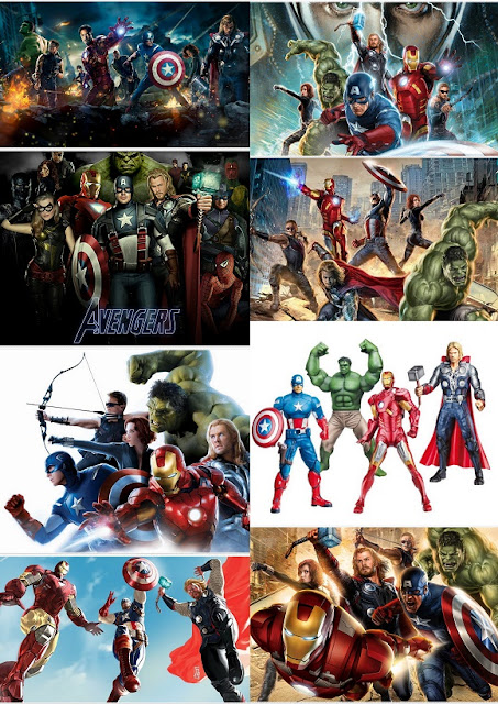 Avengers: Free Printable Cards or Invitations. - Oh My Fiesta! for Geeks