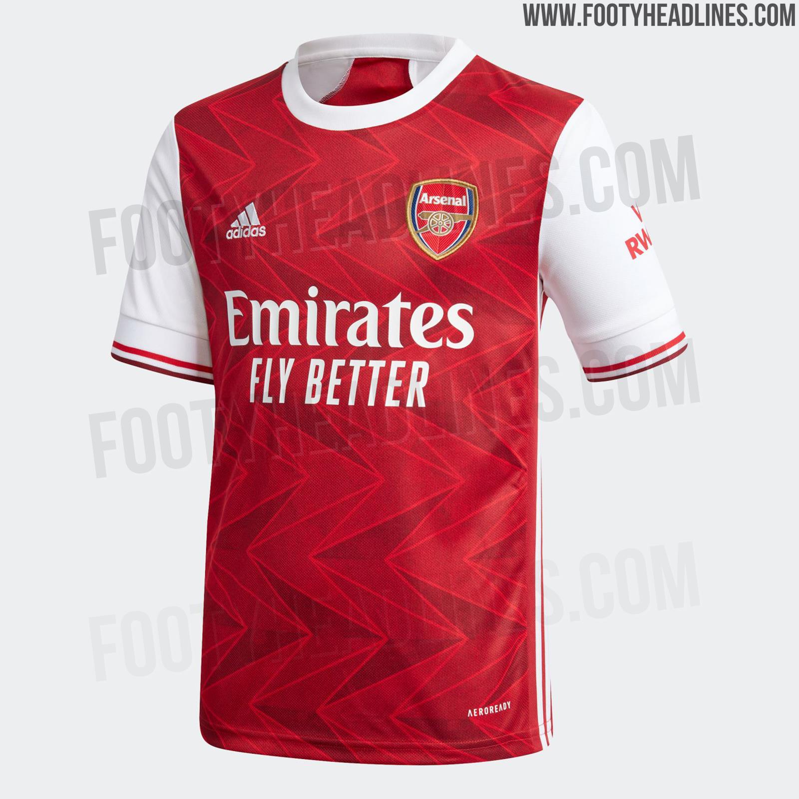 Leak Evolution: Adidas Arsenal 20-21 Home Kit - Footy Headlines