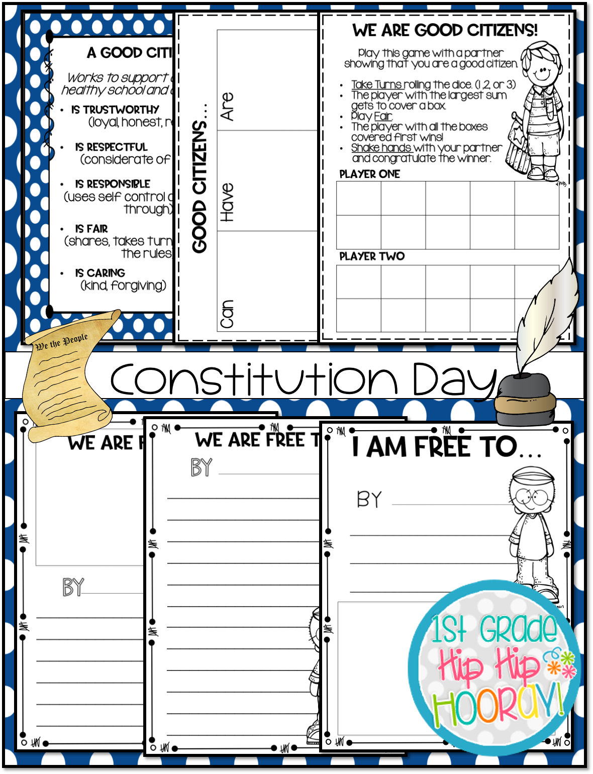 1st Grade Hip Hip Hooray!: Constitution Day ... September 17th ...