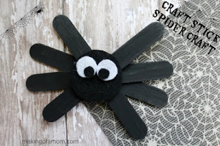 Craft Stick Spiders | Find My DIY