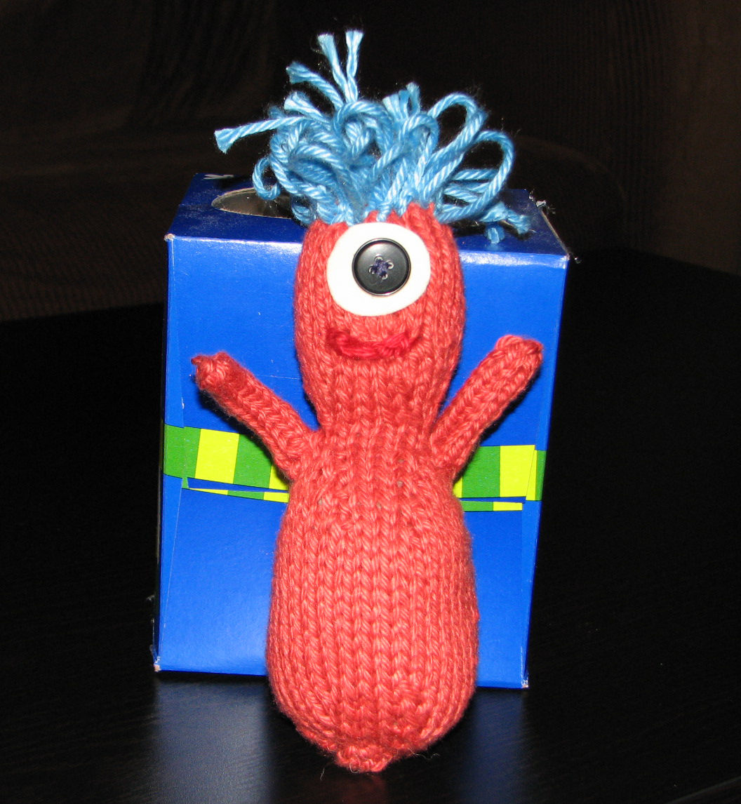 Yarned and Dangerous: Oddie - A Quick Knit Friend