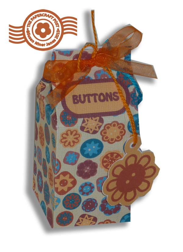 The Papercraft Post: Button Boxes