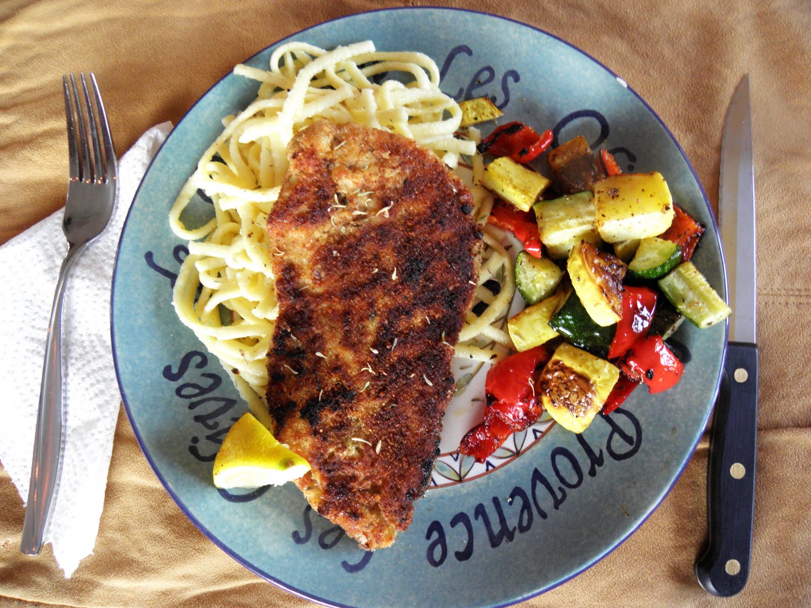 The Cozy Little Kitchen: Bavarian Comfort Food: "Schnitzel" Wiener Art ...