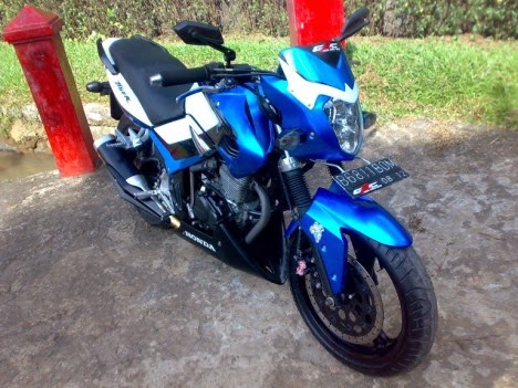 Honda Tiger Biru Minimalis Modifikasi | Modifikasi Honda | CB150R ...