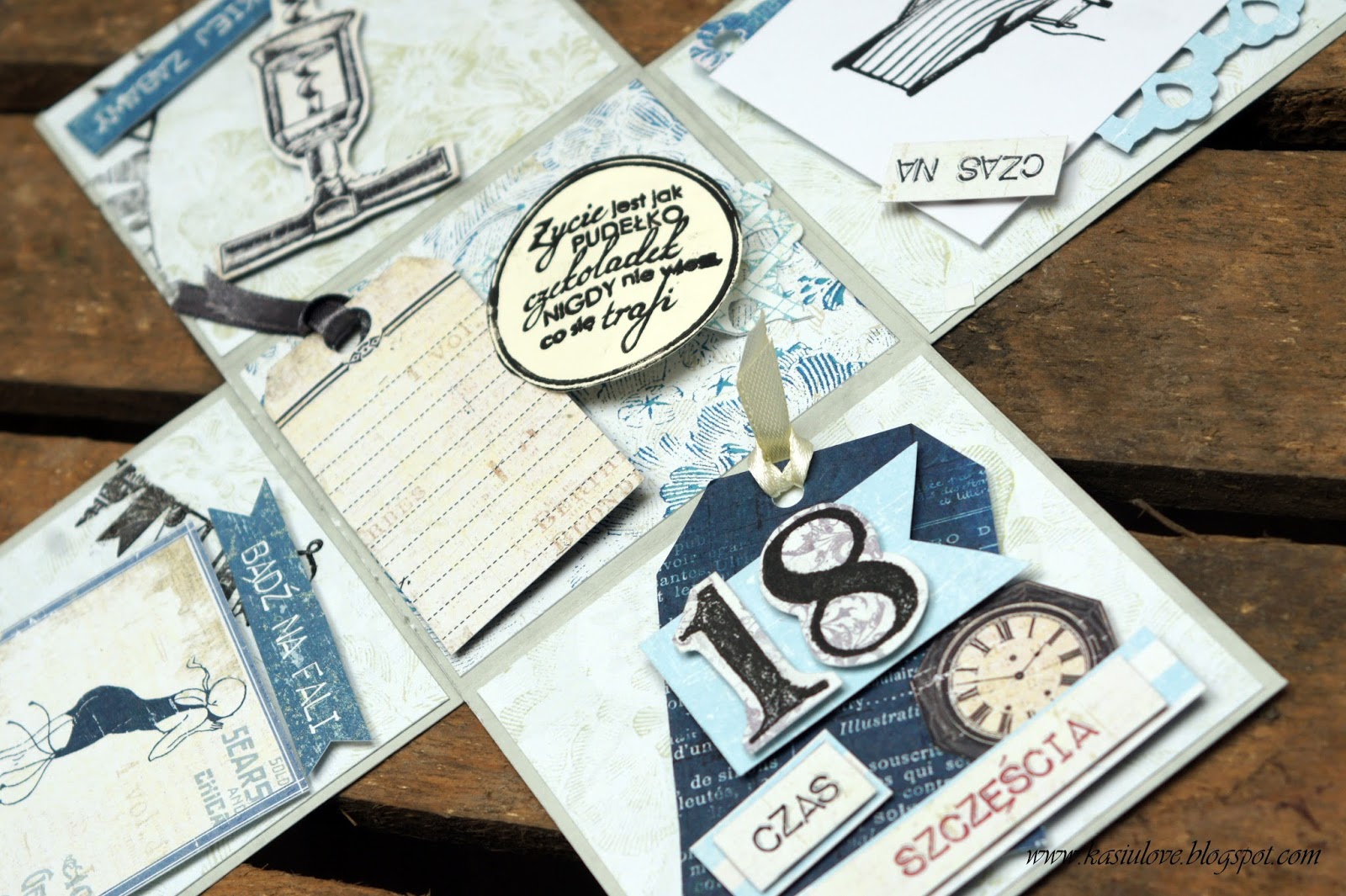 KasiuLove: exploding box na 18 urodziny