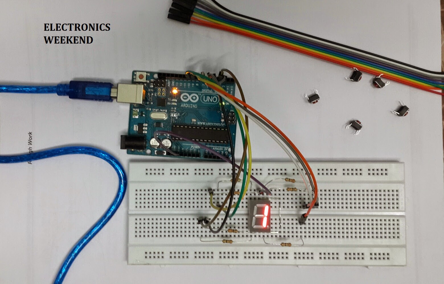 Driving a 7 segment display (Common Anode) [ARDUINO] ~ Dash Electro