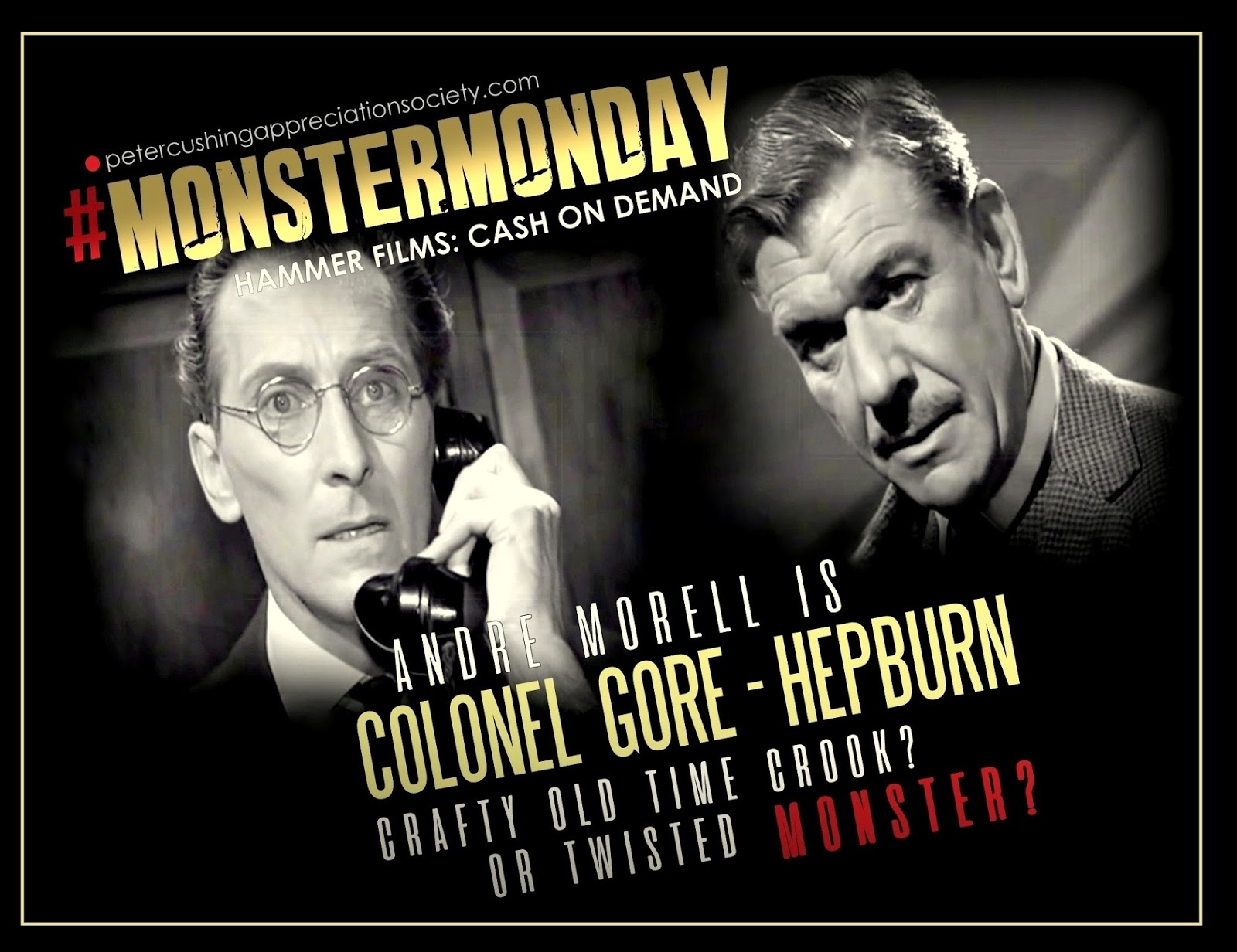 PETERCUSHINGBLOG.BLOGSPOT.COM (PCASUK): #MONSTERMONDAY : COLONEL GORE ...