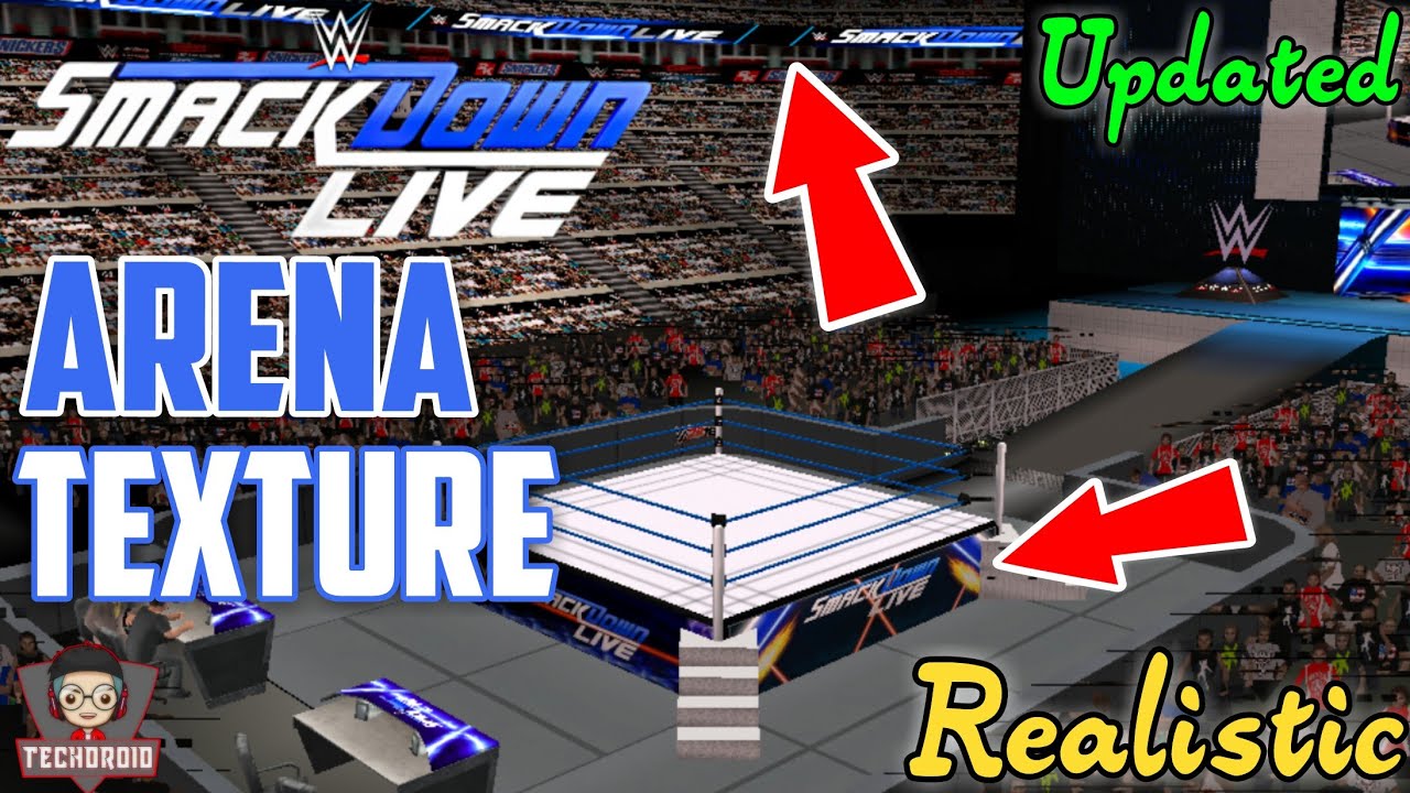 Smackdown Live Updated Arena Textures | 2018 Texture for wwe svr 2011 ...