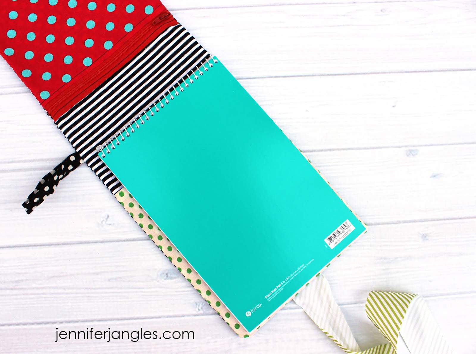 Jennifer Jangles Blog: Free Pattern - Ideas Tote Notebook Cover And Pouch