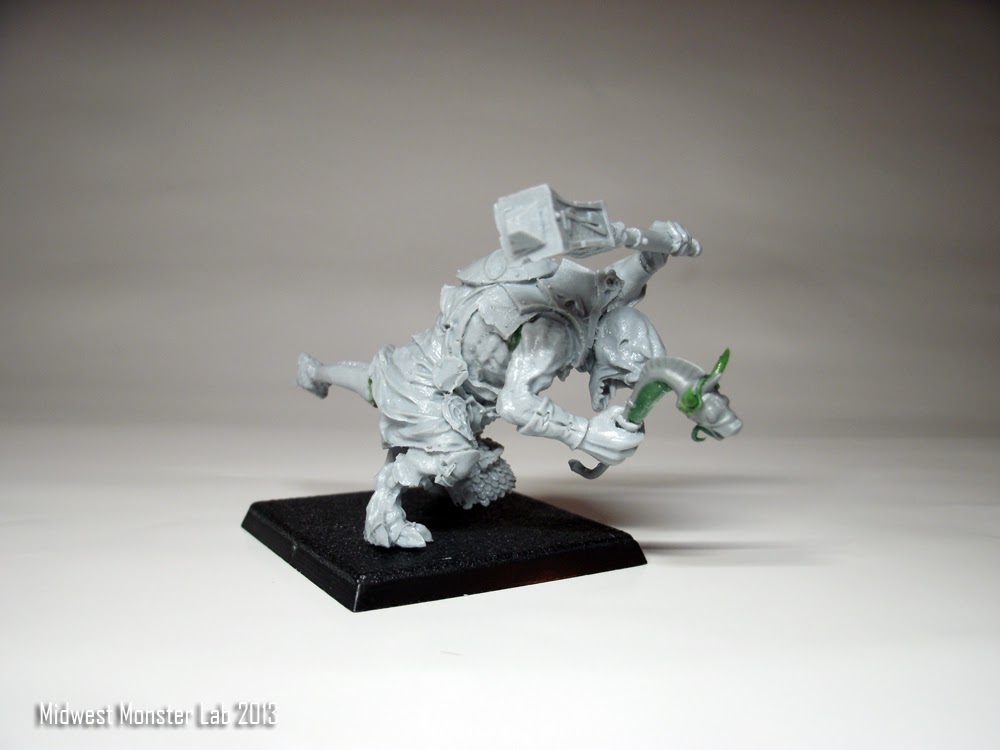 Monster Lab Miniatures: A Fimir Showcase: Command Model Conversions