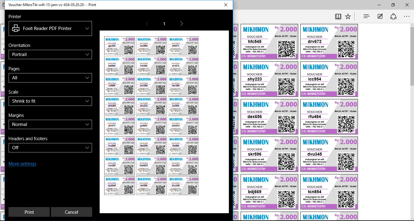 Mas_Irfan_Adi: CARA MEMBUAT VOUCHER DI MIKHMON