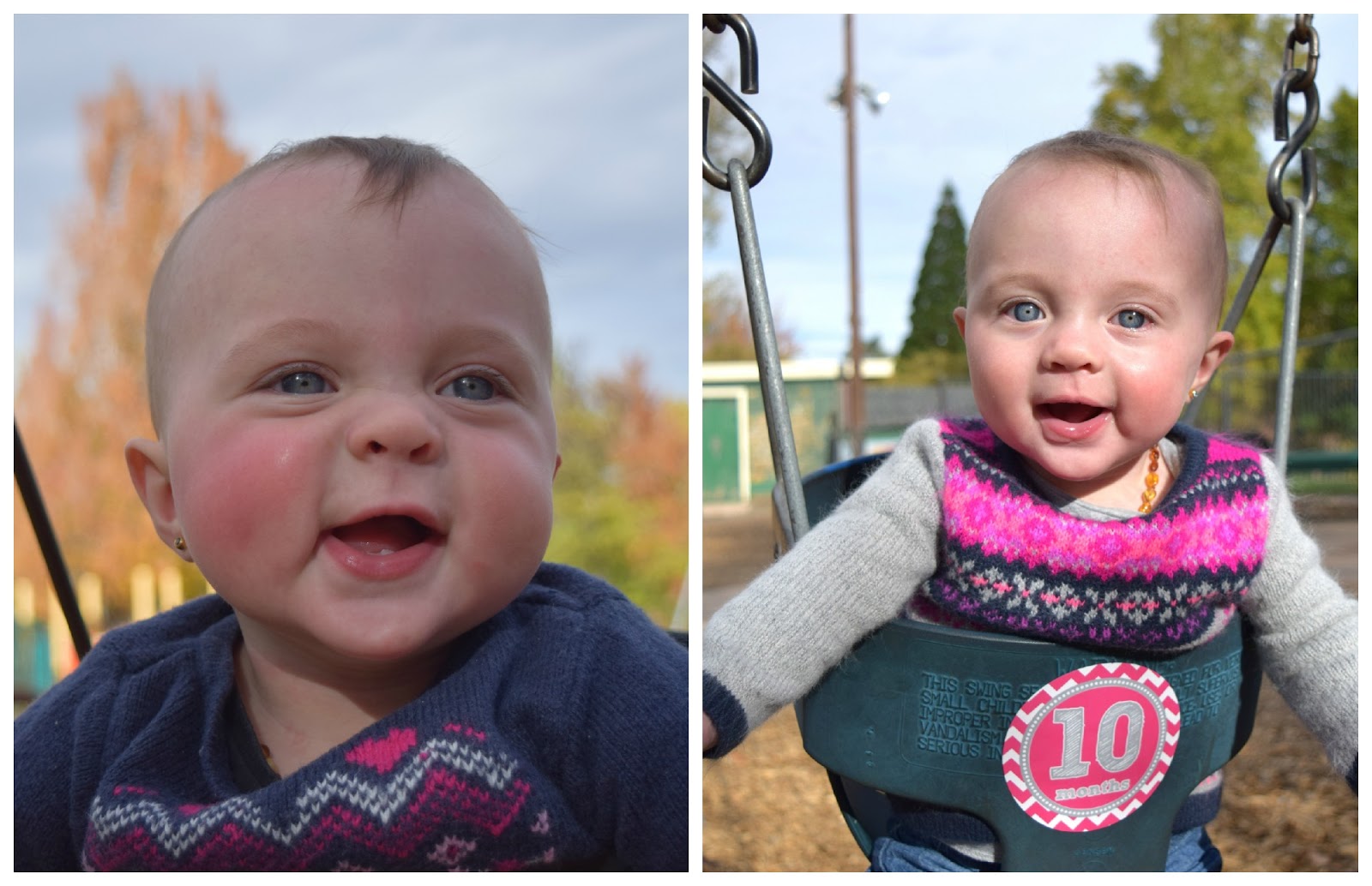 Sparkles and Lattes: Baby Girls are 10 Months!