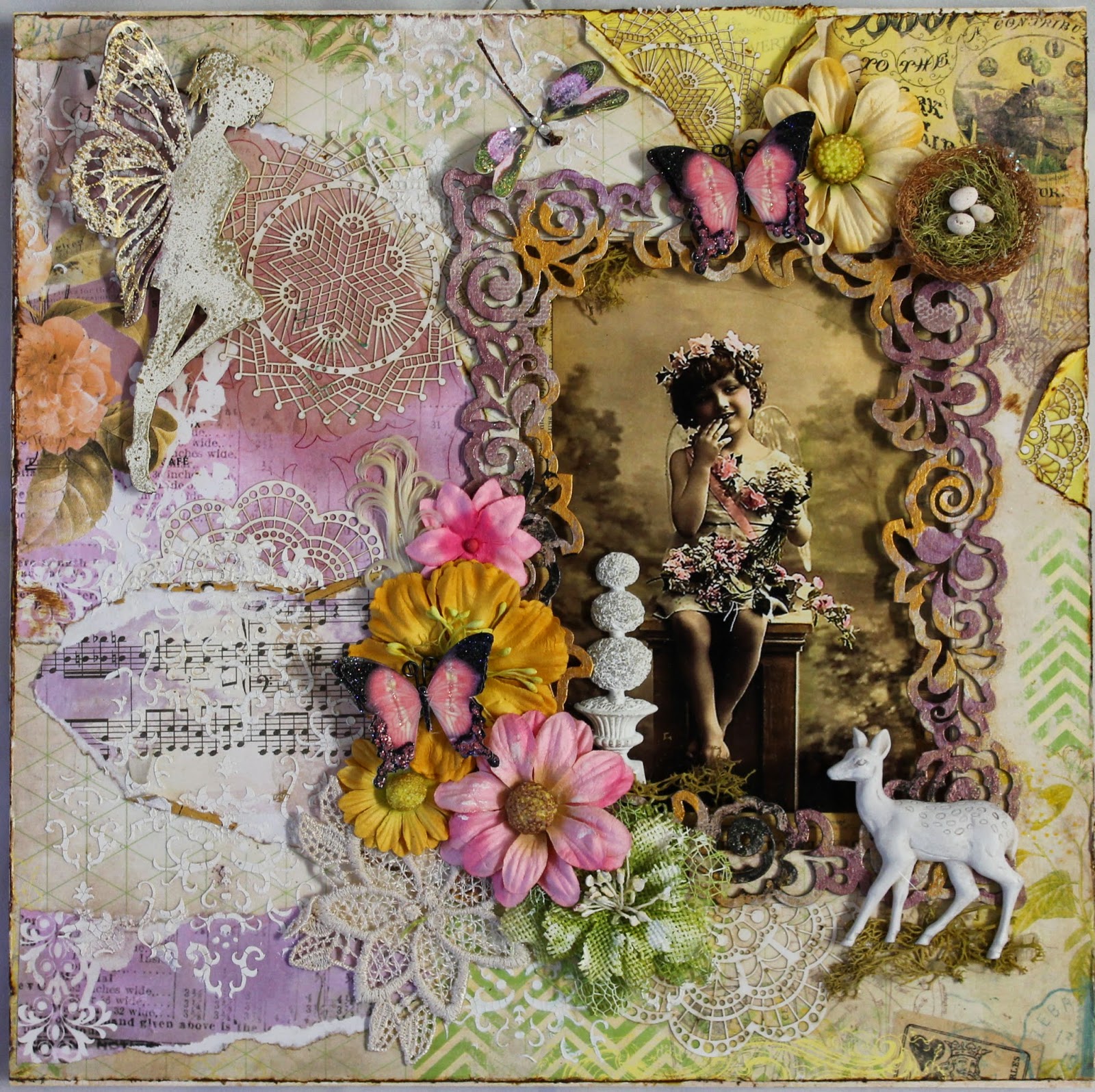 ShelbyDoodle Designs: Magical Fairy Layout for Gina's Designs