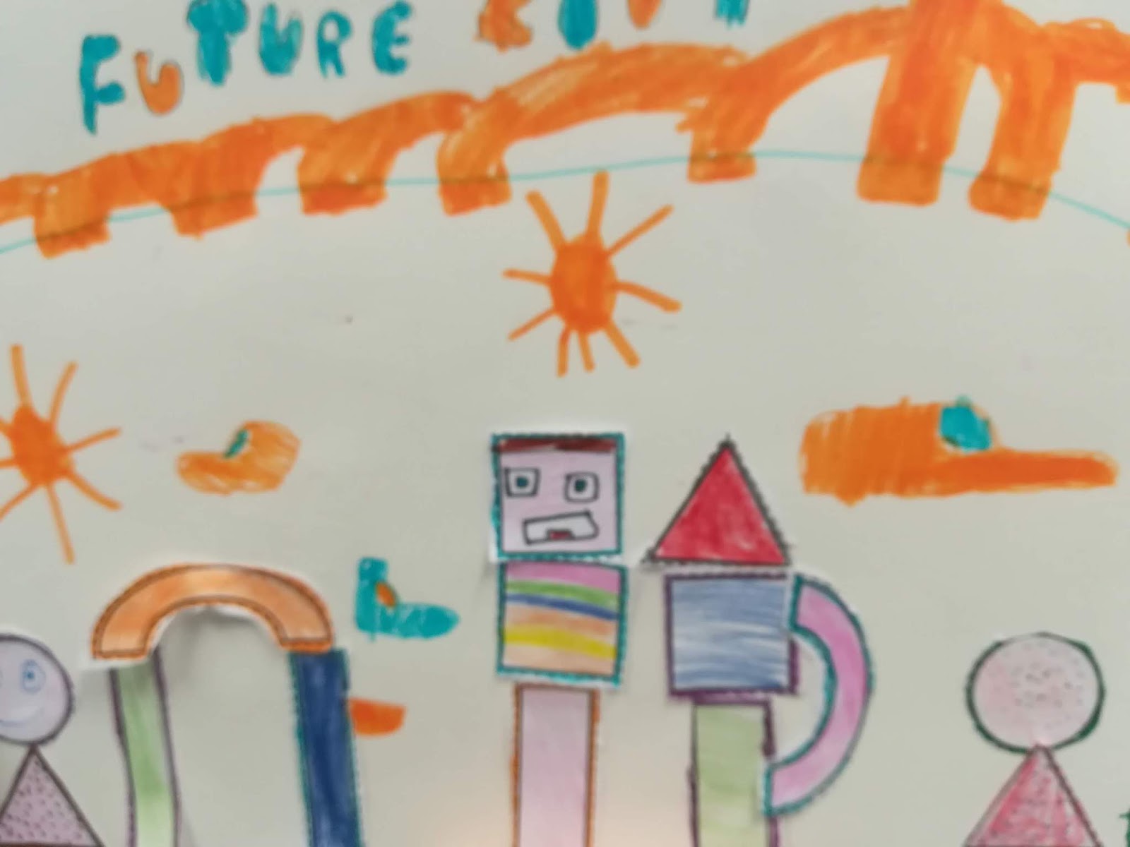 El Pinar Arts and Crafts: Geometrical Shapes collage